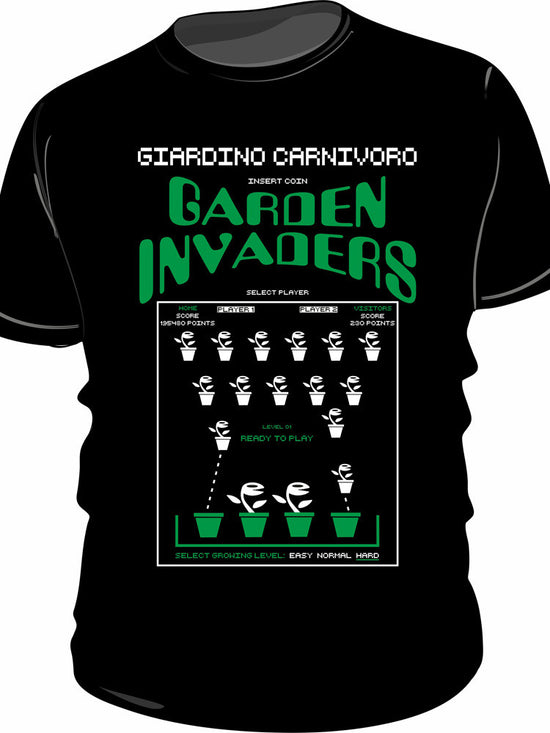 T-SHIRT GARDEN INVADERS – Giardino Carnivoro